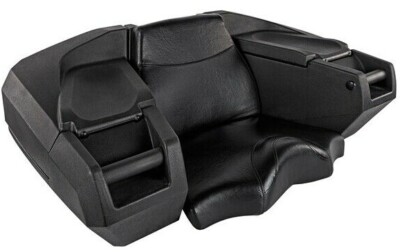 Kimpex Outback 2.0 ATV Passenger Seat w Storage Trunk, Rack, Dry Box ...