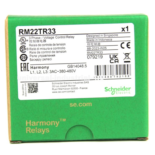 New In Box Schneider RM22TR33 Voltage Control Relay RM22-TR33 | eBay