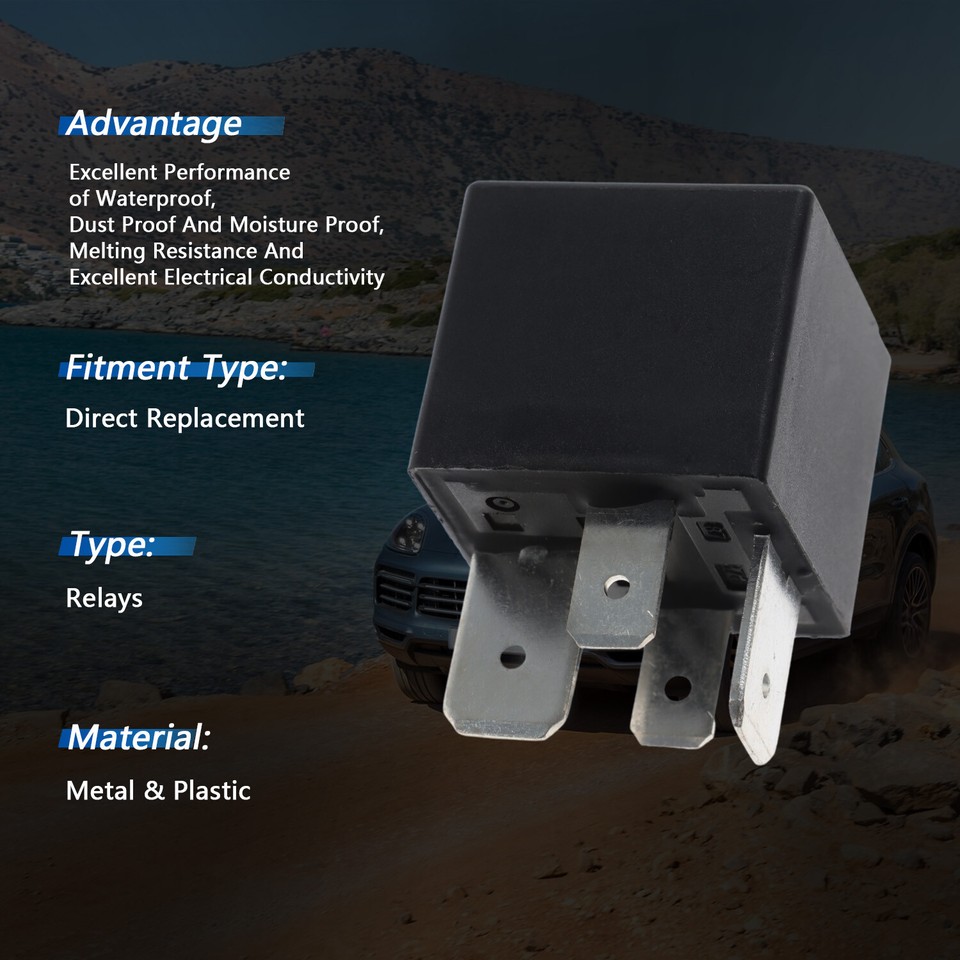 Fan Relay Replacement Fit for Audi S3 S4 S5 S6 S7 S8 VW Passat Jetta ...