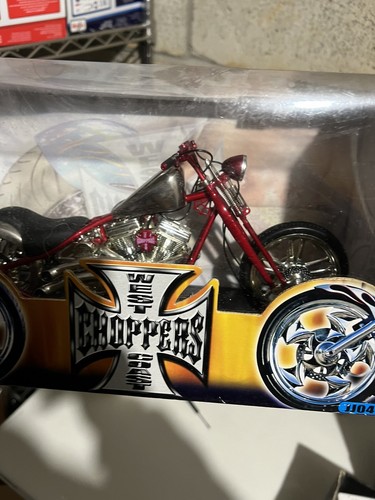 West Coast Choppers Cherry CFL Jesse James 1:10 Scale Red JJ04-10-07 ...