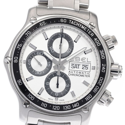 EBEL 1911 Discovery E9750L62 Day-Date Chronograph Automatic Men's Watch ...