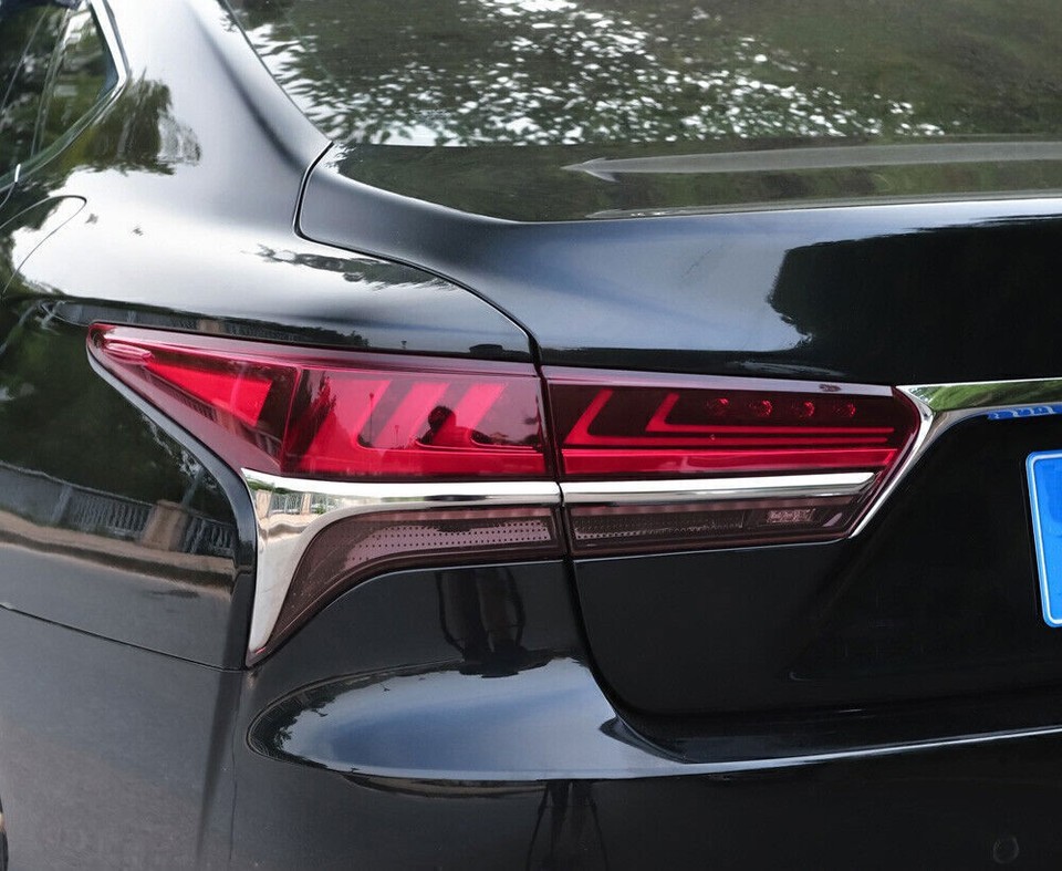 For Lexus LS500 2018-2024 Chrome Rear Tail Light Lamp Cover Trim ...