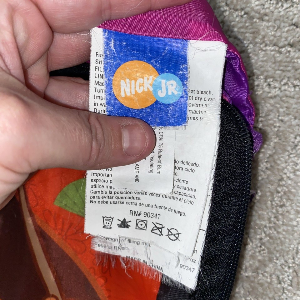 Vintage Dora The Explorer Zip Up Pillow Sleeping Bag Handle | eBay