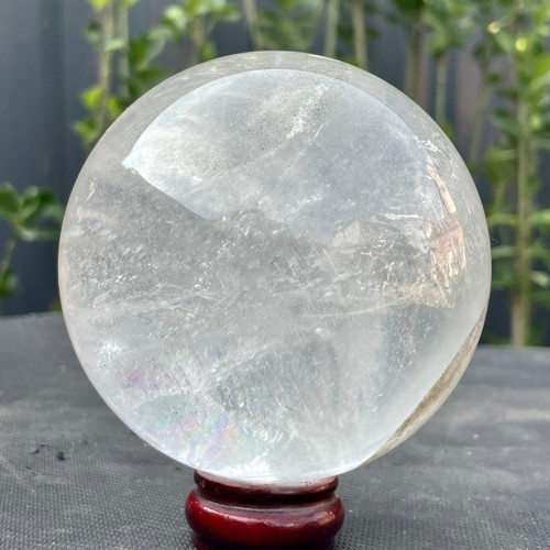 2.2LB Natural White Crystal Clear Quartz Crystal Sphere Ball Healing | eBay