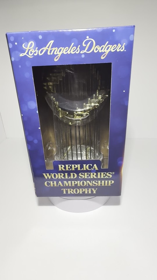 Los Angeled Dodgers Replica World Series Championship Trophy Unopened ...
