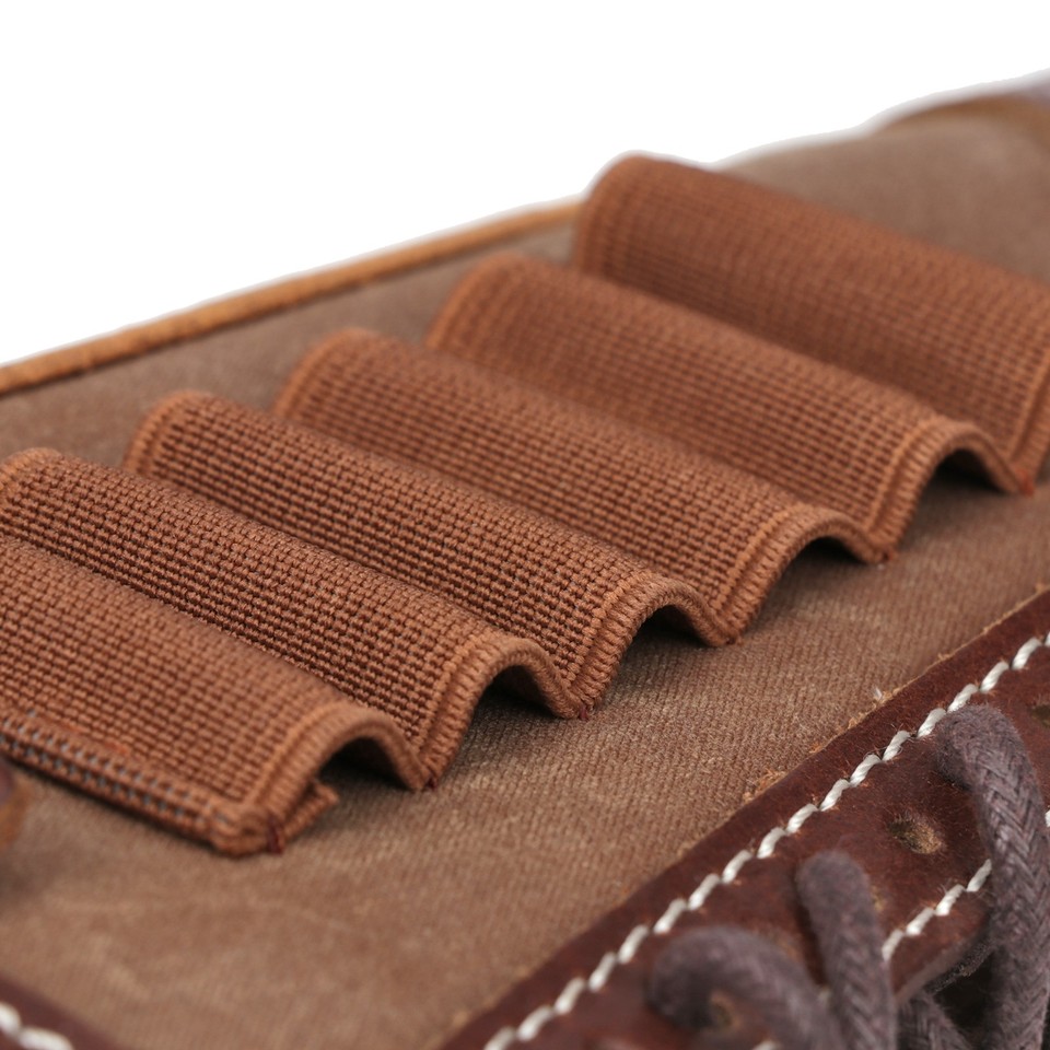 TOURBON Rifle Bullets Holder Hunting Gun Stock Cover Cheek Rest Canvas ...