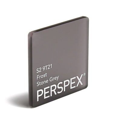 Perspex® Stone Grey S2 9T21 Frosted Acrylic Plastic Sheet / Various ...