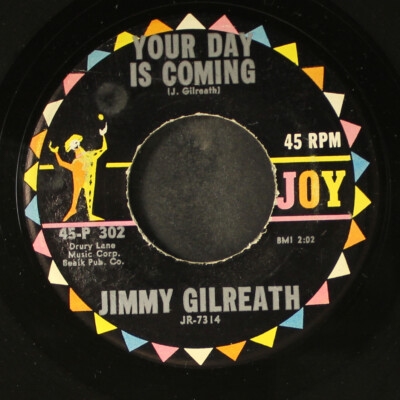 JIMMY GILREATH: your day is coming / pearls, gold and silver JOY 7 ...