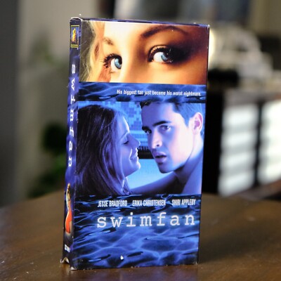 RARE Swimfan (2002) - Horror VHS - Limited Edition White Tape Scary ...