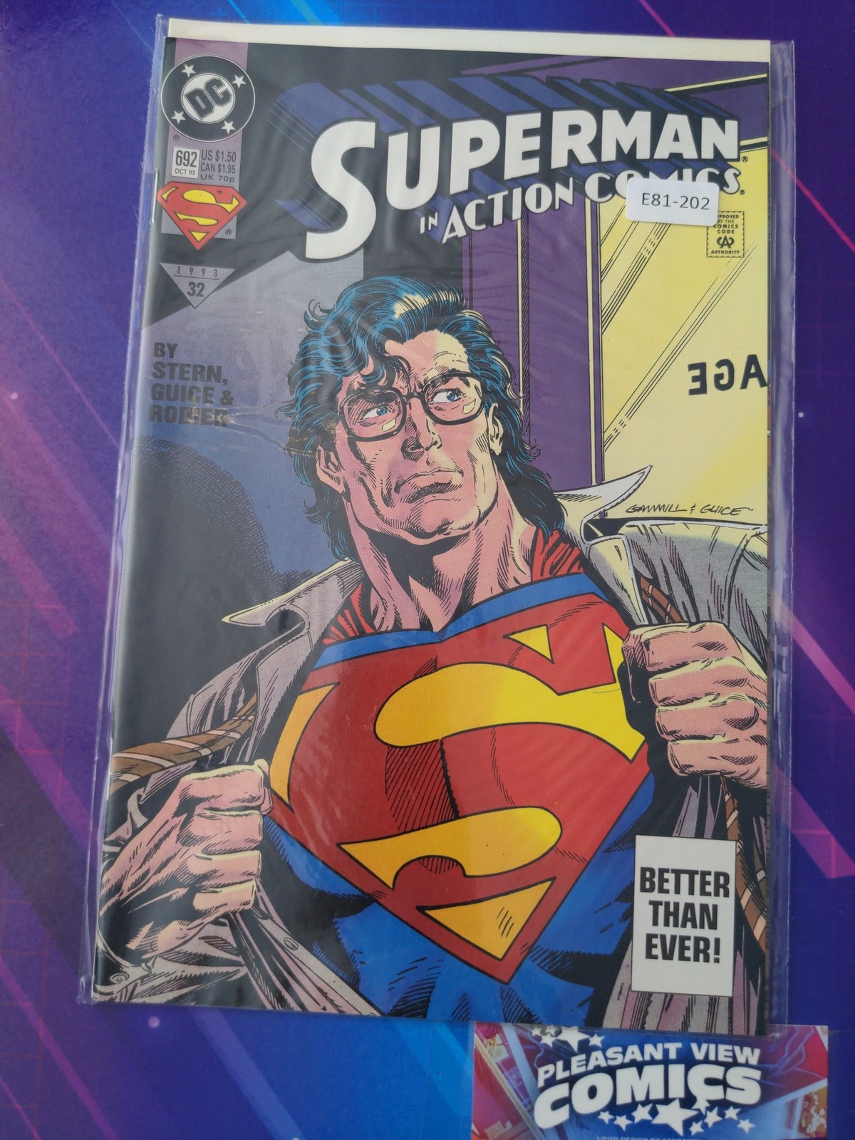 ACTION COMICS #692 VOL. 1 HIGH GRADE DC COMIC BOOK E81-202 | eBay