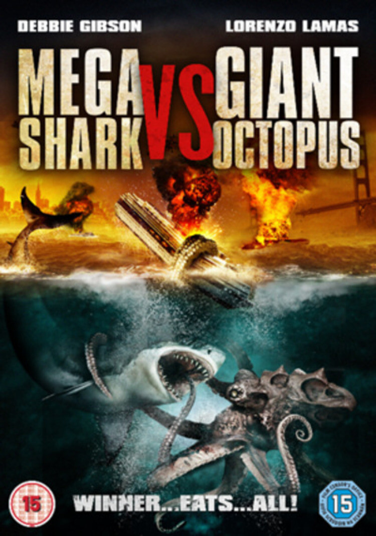 Mega Shark Vs Giant Octopus (DVD) Dustin Harnish Dean Kreyling Michael ...