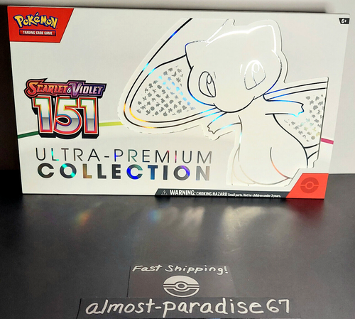 OPEN BOX Pokemon 151 ULTRA PREMIUM Collection ACCESSORIES ONLY ~ NO ...