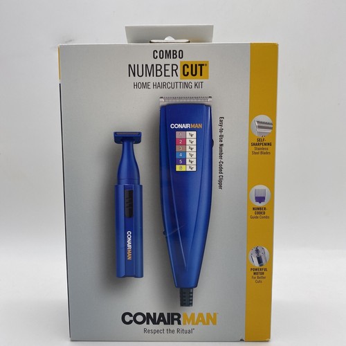 Conair Man Combo Number Cut and Trim Home Haircutting Kit | eBay