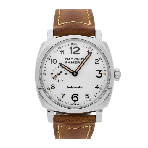 Panerai Radiomir 1940 3 Jour Steel Automatic 42mm Cadran Blanc Montre ...