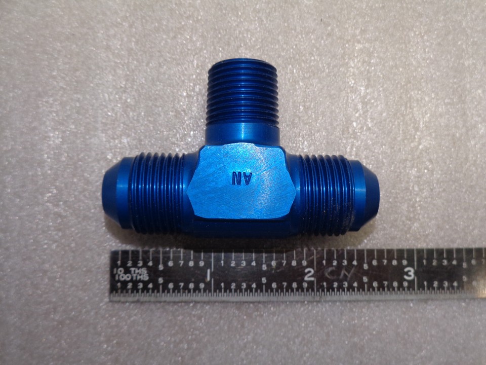ALUMINUM PIPE TO TUBE TEE FITTING AN825-8D / MS20825-8D NEW | eBay