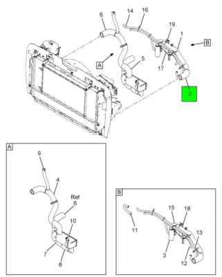 MRAP 3605681C2 PREFORMED HOSE RADIATOR ELBOW 43° 2-1/2" 4720-01-556 ...