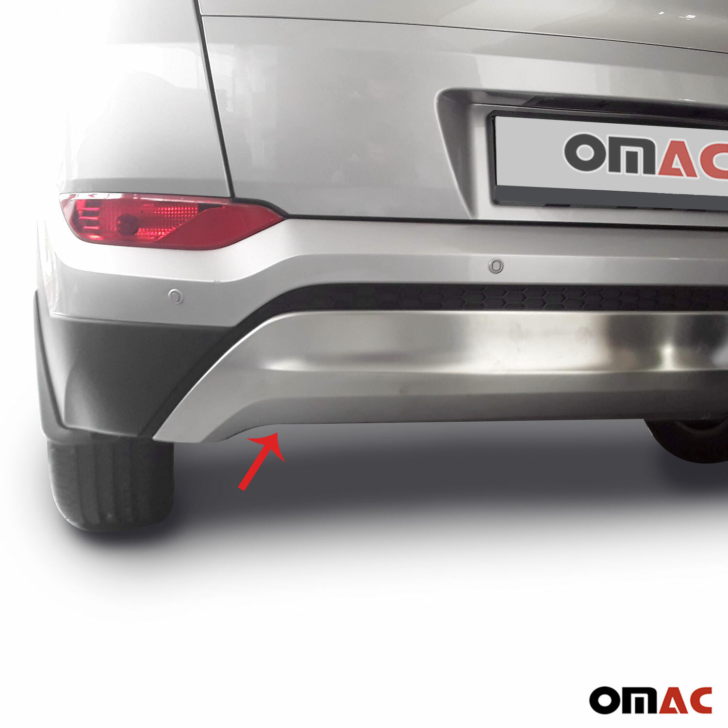 S.Steel Rear Bumper Diffuser for Hyundai Tucson 2016-2018 8698797156448 ...