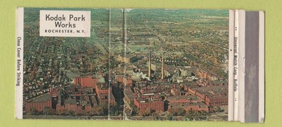 Matchbook Cover - Kodak Park Works Rochester NY WEAR 30 Strike | eBay