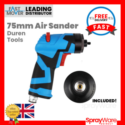 Duren Tools Fast Mover 75mm Air Operated Angle Sander 625622 | eBay UK