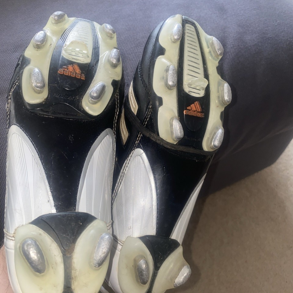 Rare 2007 Adidas Predator +P Absolion TRX FG Molded Studs UK 7 White ...