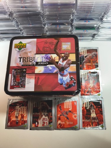 1999 Upper Deck Michael Jordan Lunch Box (30 Cards +36 Xtras)💎🔥FACTORY ...