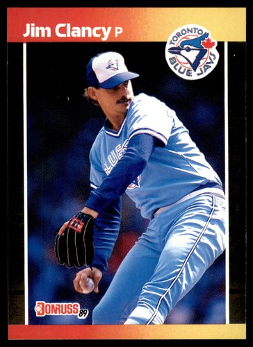1989 Donruss #267 Jim Clancy Toronto Blue Jays | eBay
