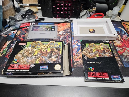 Shadowrun SNES (PAL) - Boxed, Tested and with Manual | eBay