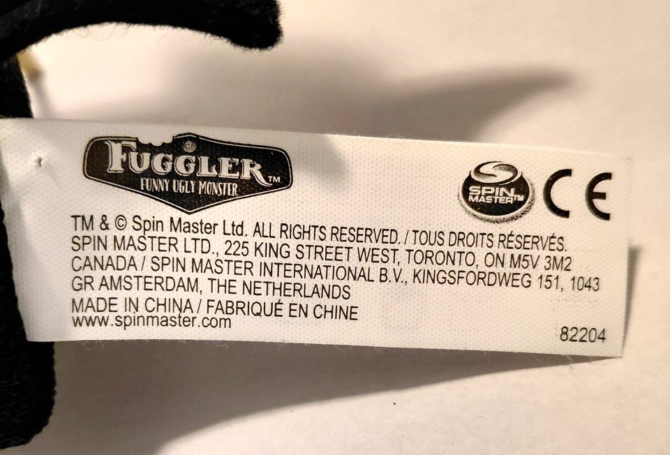 RARE FUGGLER 2018 CHASE Winged BAT Black Glow In The Dark Teeth Count ...