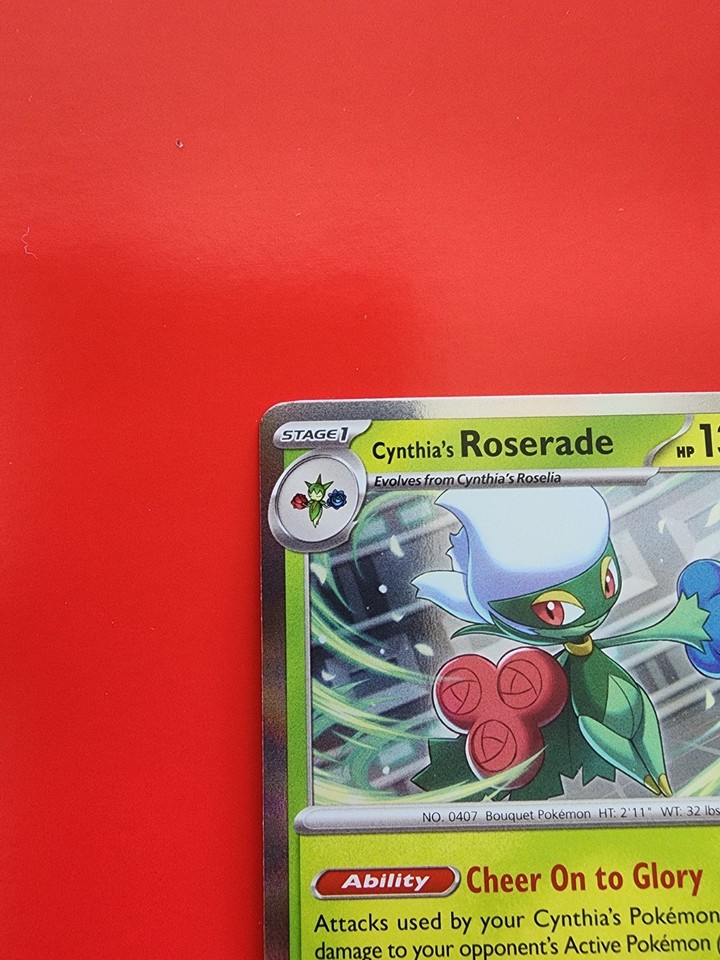 Pokemon TCG: SV10: Destined Rivals - Cynthia's Roserade - (DRI) - 008/ ...