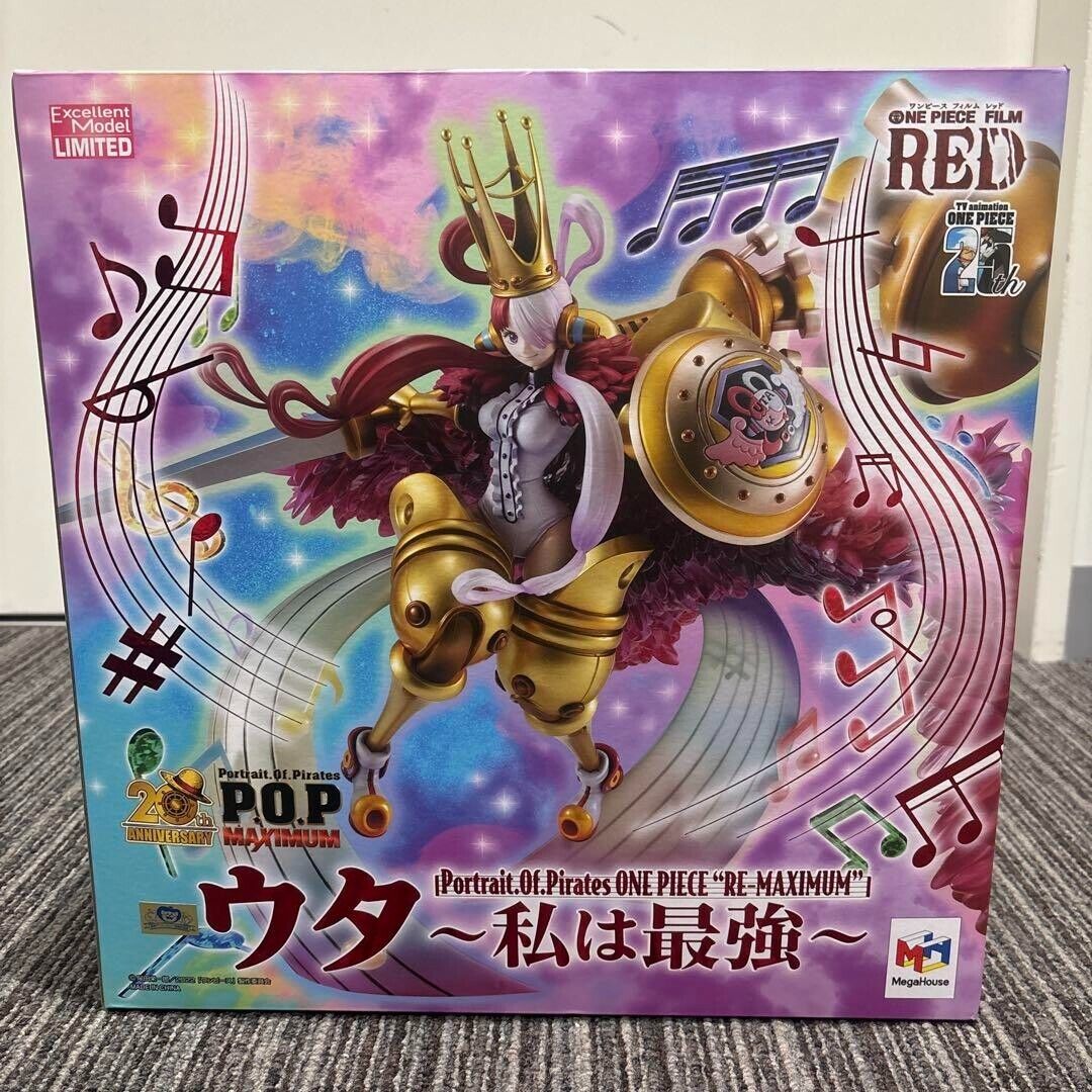 NEW MegaHouse Portrait.Of.Pirates One Piece RE-MAXIMUM Uta I NEW MegaHouse Portrait.Of.Pirates One Piece RE-MAXIMUM Uta I