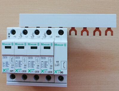 Moeller Überspannungsableiter SPC Set SPC-S-3+1-SET TT,TN-S 400/230V ...