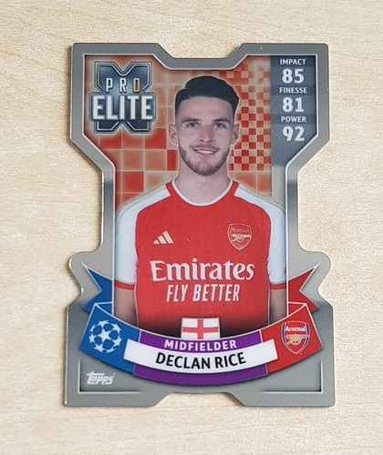 Declan Rice PRO ELITE Card # 267 - Topps Match Attax Extra 2023/24 23/ ...