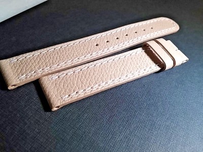 COBRA Band 16/15.5mm, TAN, double stitch, Brand NEW watch strap ...