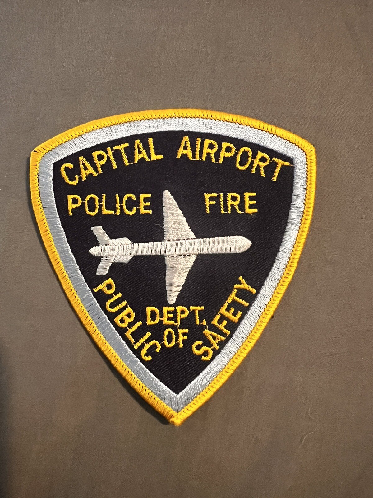 Springfield IL Capital Airport Police Patch- Rare | eBay