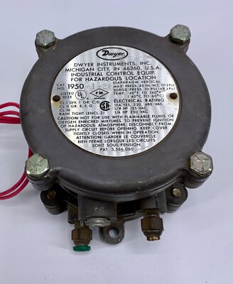 Pressure - Explosion Proof Pressure Switch