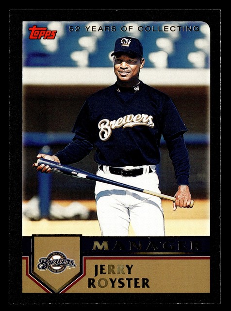 2003 Topps - Black #277 Jerry Royster /52 for sale online | eBay