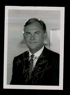 Press Secretary Ron Ziegler - 5x7" AUTOGRAPHED Glossy Photo - SILVER ...
