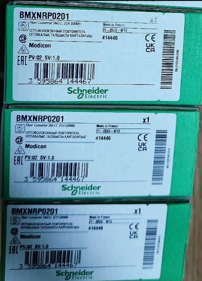 Schneider Electric BMXNRP0201 New factory sealed Modicon X80 - Ethernet ...