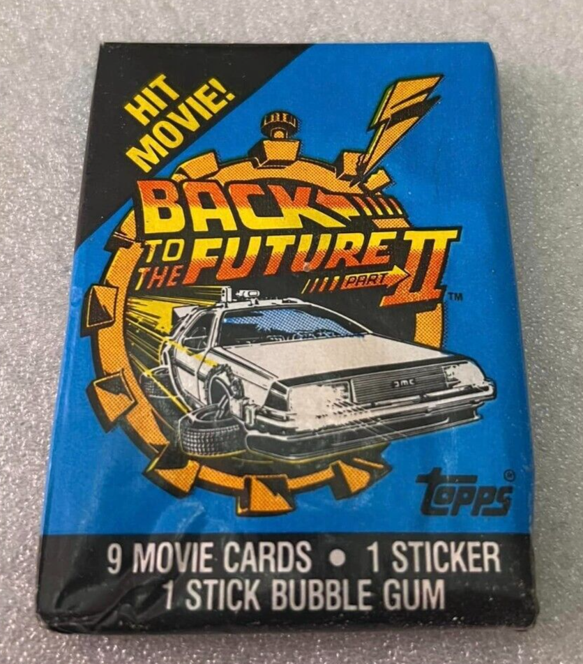 Topps Back to the Furure part 2 wax pack | eBay