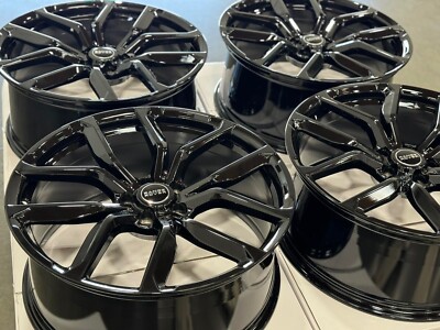 22" wheels rims Gloss Black Range Rover Autobiography HSE Sport Land ...
