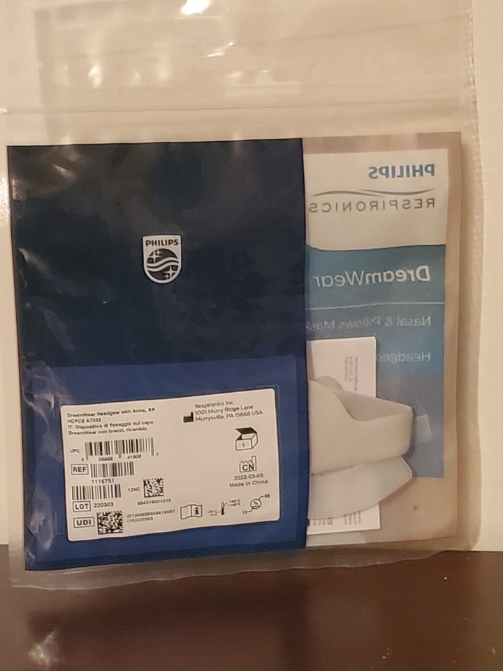Philips Respironics DreamWear Headgear with Arms - for Nasal & Pillows ...