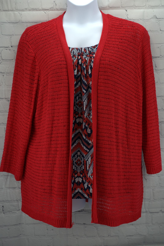 Alfred Dunner Women’s 2-Piece Set – Size 2X – Tank & Sweater Combo ...