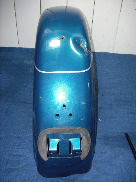 Harley FXR rear fender (ONLY) FXRS FXRT FXRD FXRP FXLR FXRC dented ...