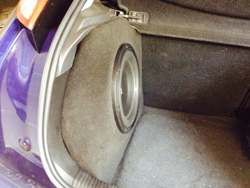 FORD FOCUS MK1 NEW STEALTH SUB SPEAKER ENCLOSURE BOX SOUND BASS AUDIO ...