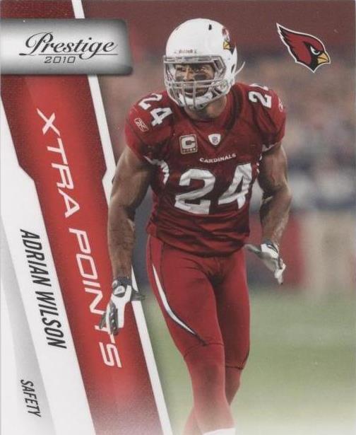 2010 Playoff Prestige - Adrian Wilson #6 Xtra Points Red /100 for sale ...