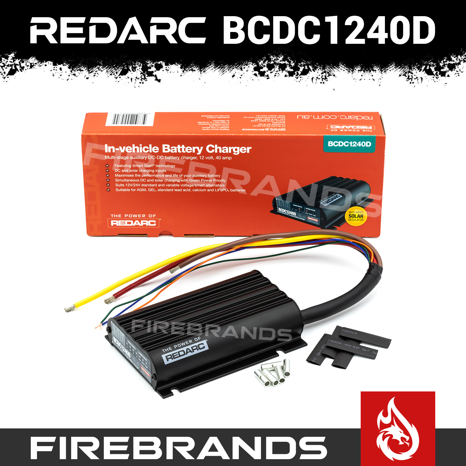 REDARC BCDC1240D 40Amp Dual Input DC-DC Battery Charger for sale online ...