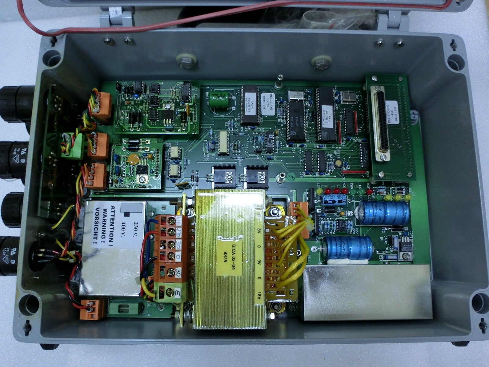 SMIE AC30 Anticollision and Zoning System,UC30 ~50Hz~1A,CACPAA02 V0.9B ...