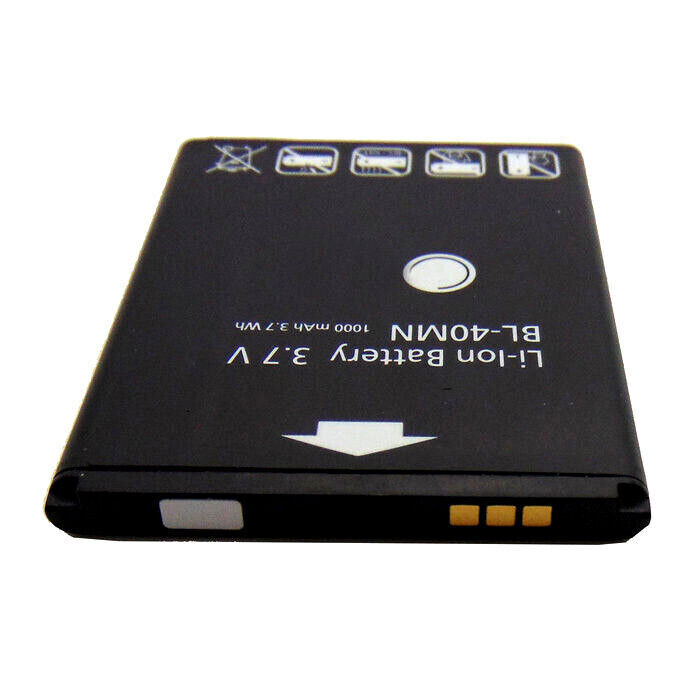 LG BL-40MN Genuine OEM 3.7V Li-ion 1000mAh 3.7Wh Battery EAC61700905IRR ...