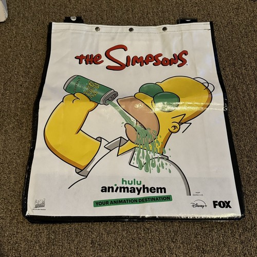 SDCC 2024 COMIC CON SAN DIEGO SWAG BAG BACKPACK The Simpsons HOMER Hulu ...