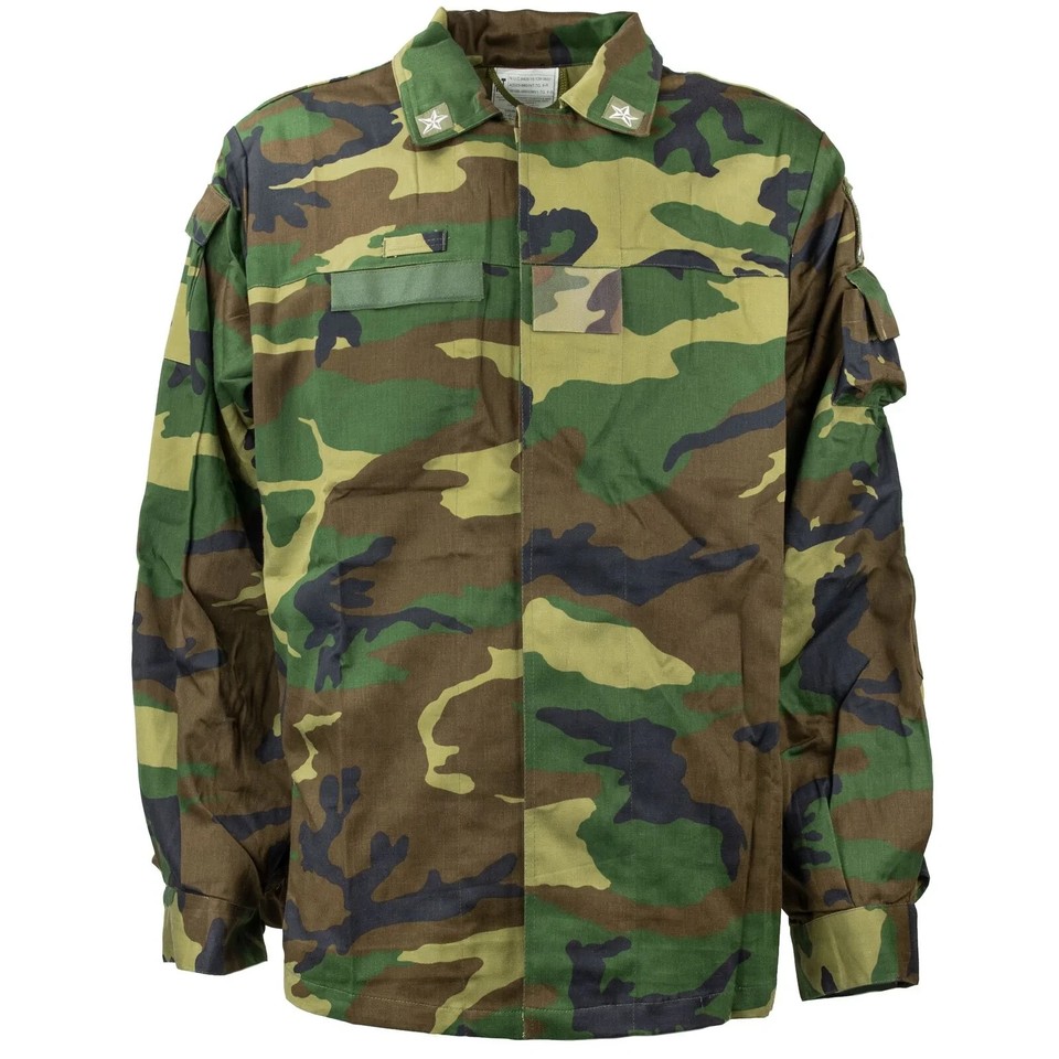 Italian Woodland Camo 3 pc. Size 56- XL/T Combat Set, NOS condition ...